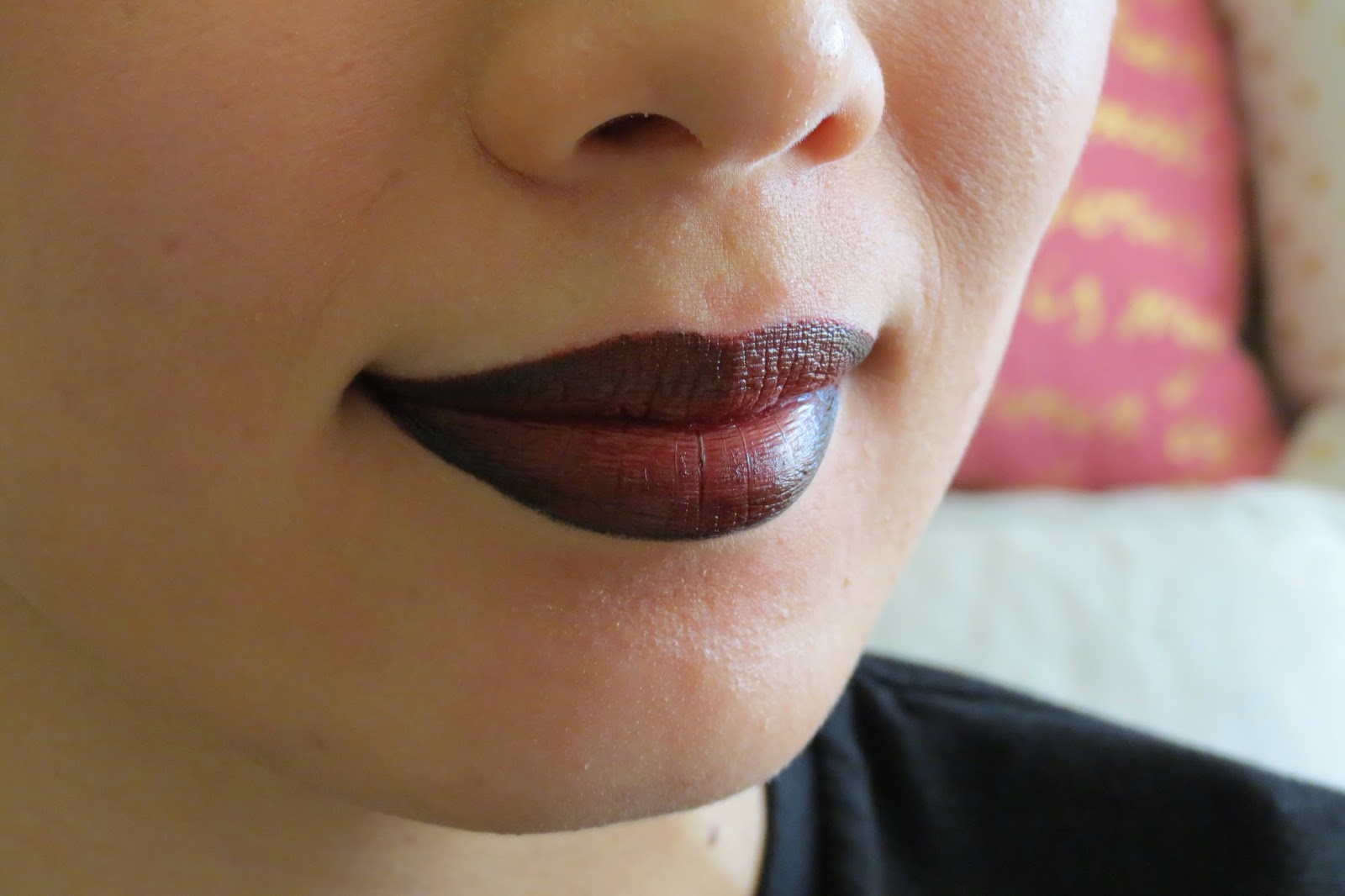 DAFYNE ME BELLA: Vampy Ombre Red Lips Tutorial