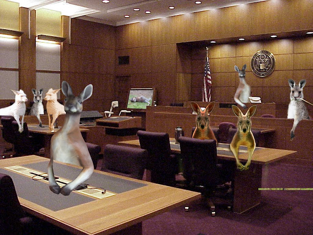 "A kangaroo court" nghĩa là gì?