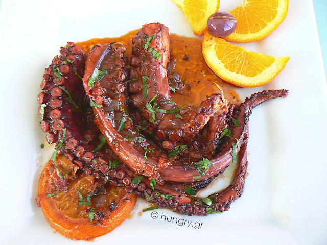 Kitchen Stories: Octopus with Orange & Olives
