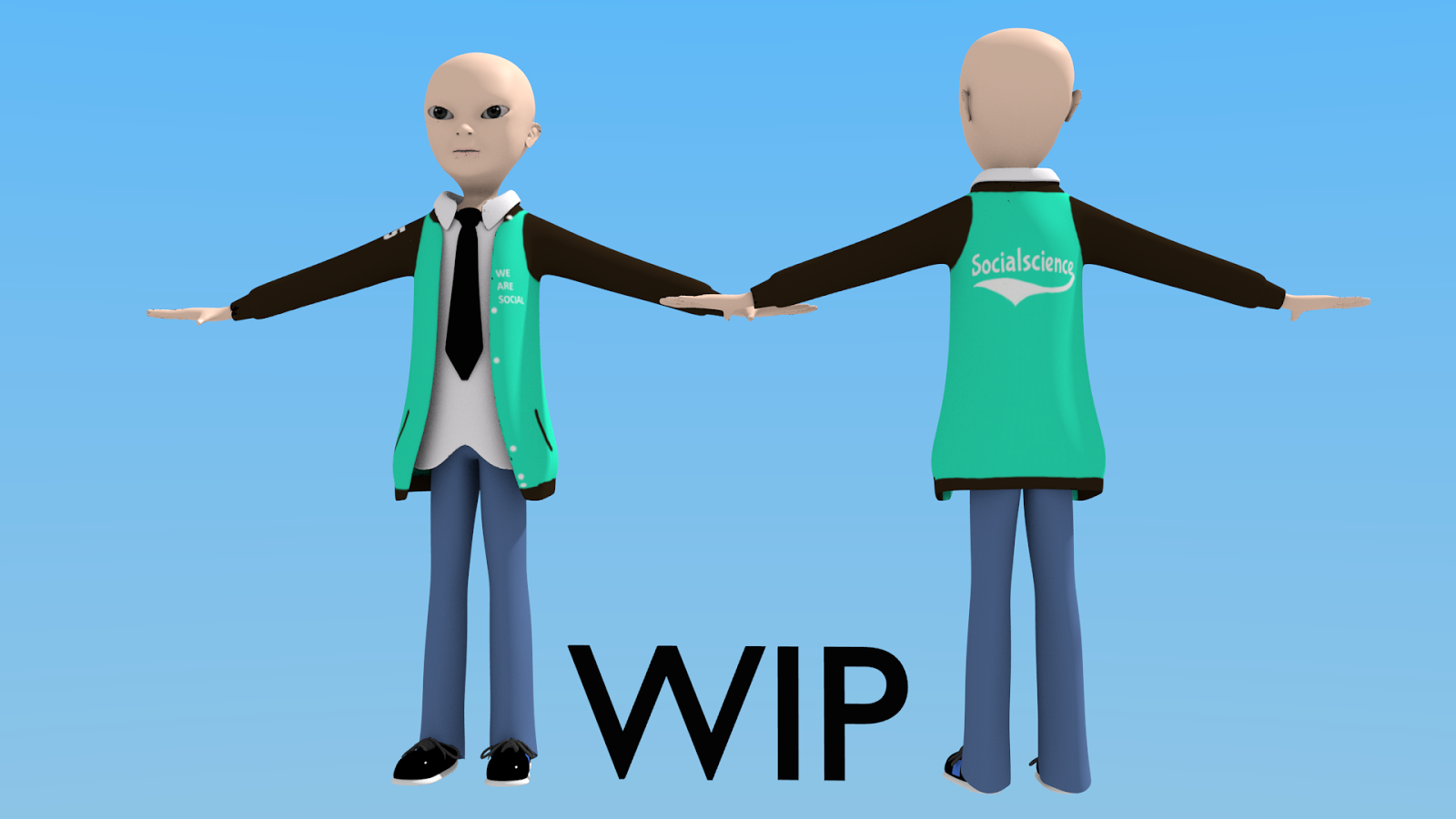 Desain Karakter Ino with Blender | Latihan 3D Blender