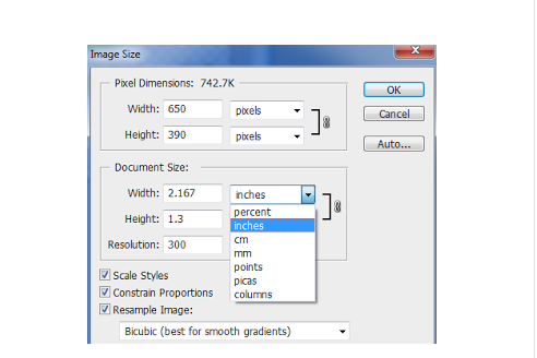 Cara edit ukuran image atau gambar di Photoshop | Belajar bareng