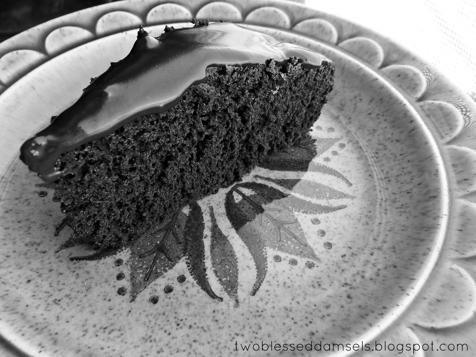Two Blessed Damsels: Chocolate Birthday Cake