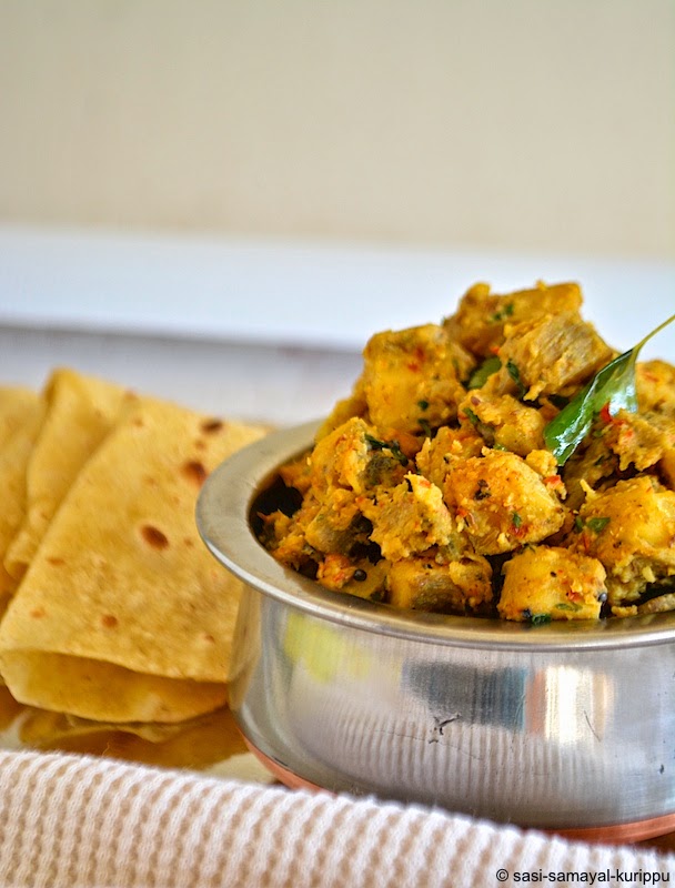 SASI'S KITCHEN: Raw Banana Subzi