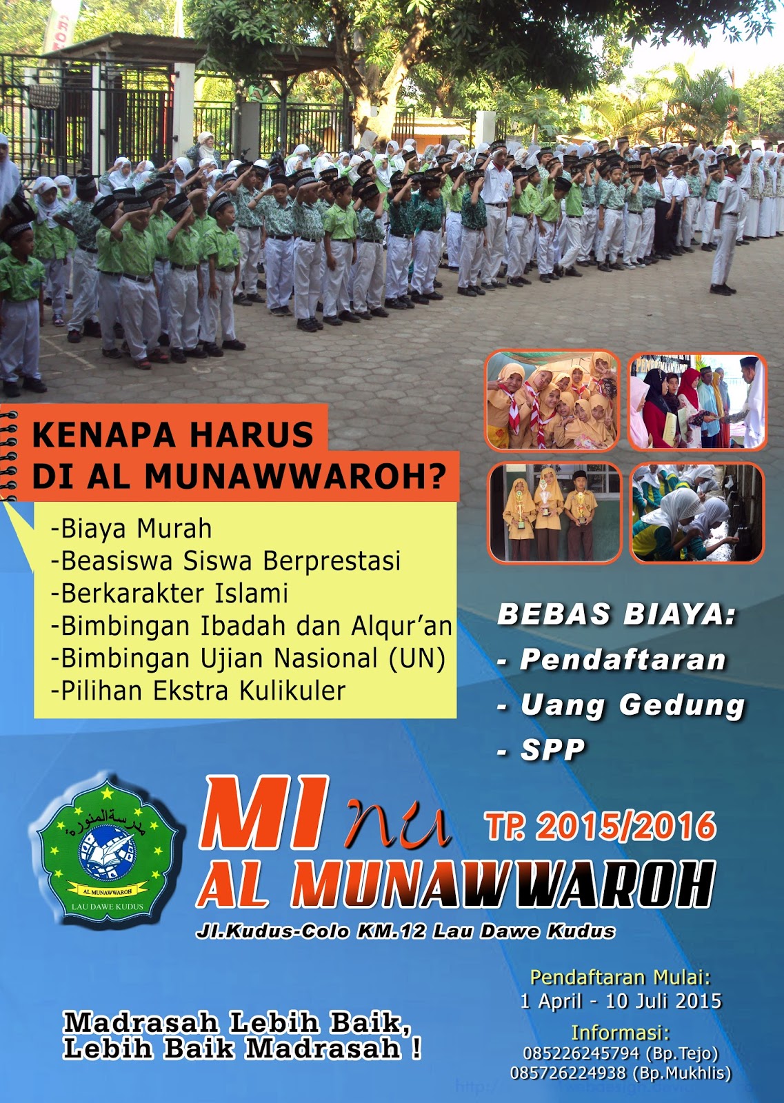 Kumpulan Desain PPDB : Brosur, Baliho, MMT dan Pataka - Almuna.sch.id