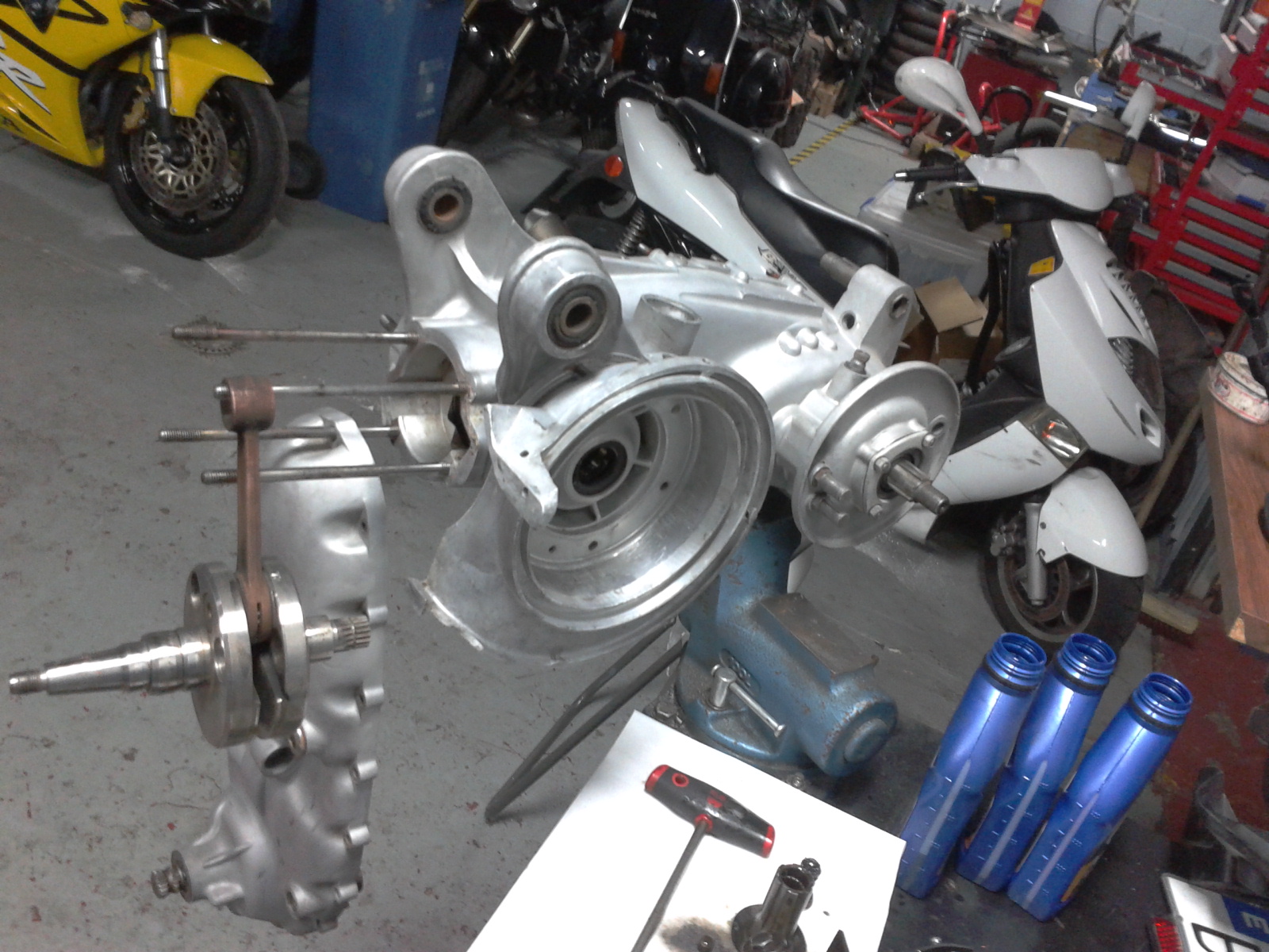 PADIN: El motor de la LAMBRETTA LI150