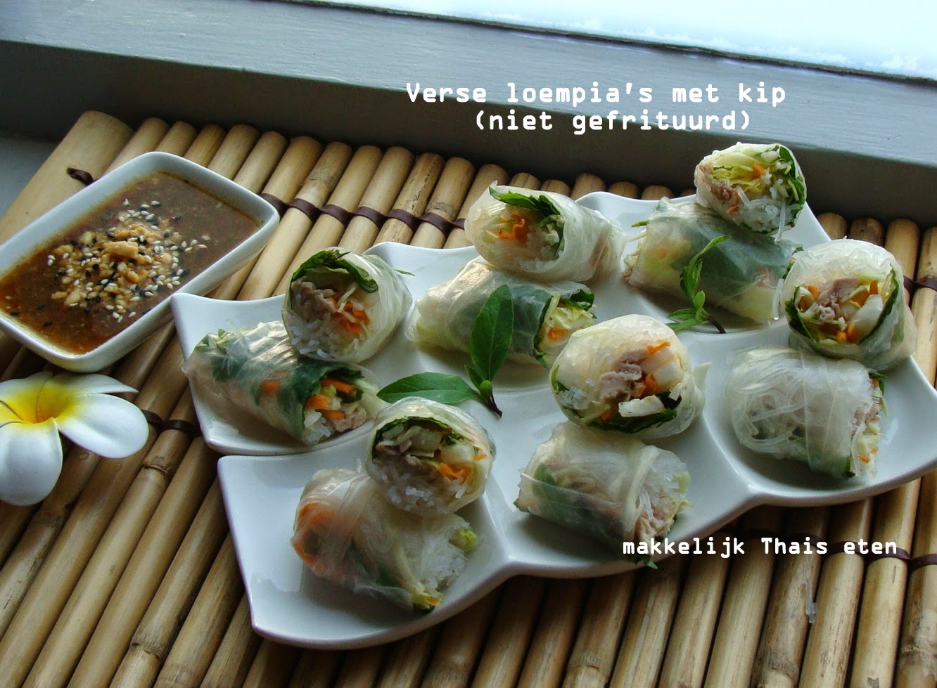 Makkelijk Thais eten..."Simple Thai Food"...อาหารไทยง่ายๆ: Thaise verse ...