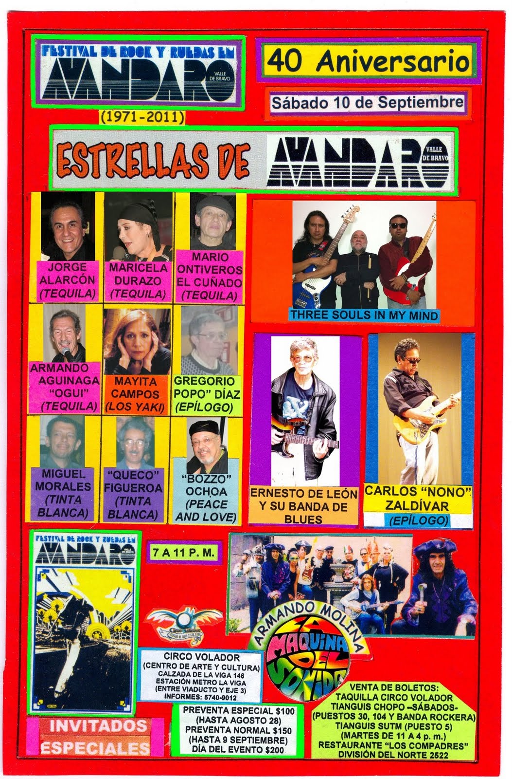 rockenmexico: 40º Aniversario del Festival de Avándaro