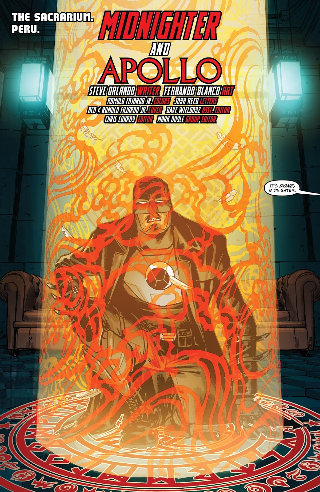 Weird Science DC Comics: PREVIEW: Midnighter and Apollo #3