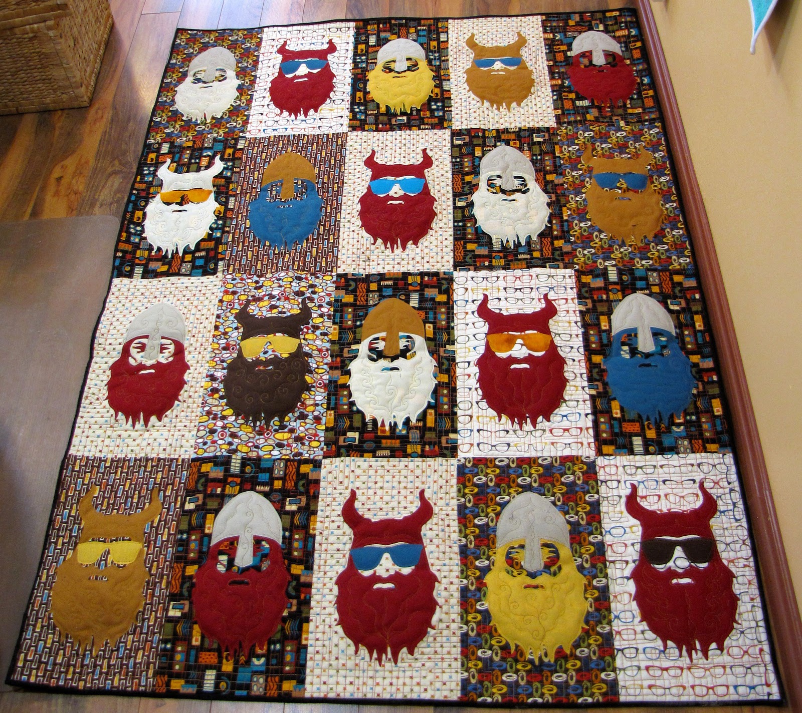 No Rules Quilting: Vikings!!!!