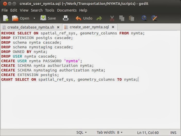 Open design and architecture: Loading GTFS Data into PostgreSQL