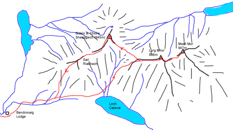 those last 50 Munros: 11,10: Attadale expedition