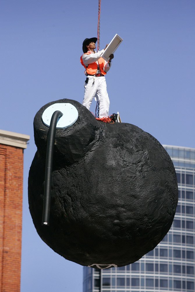 International Peace Bomb by Mr CAUTION