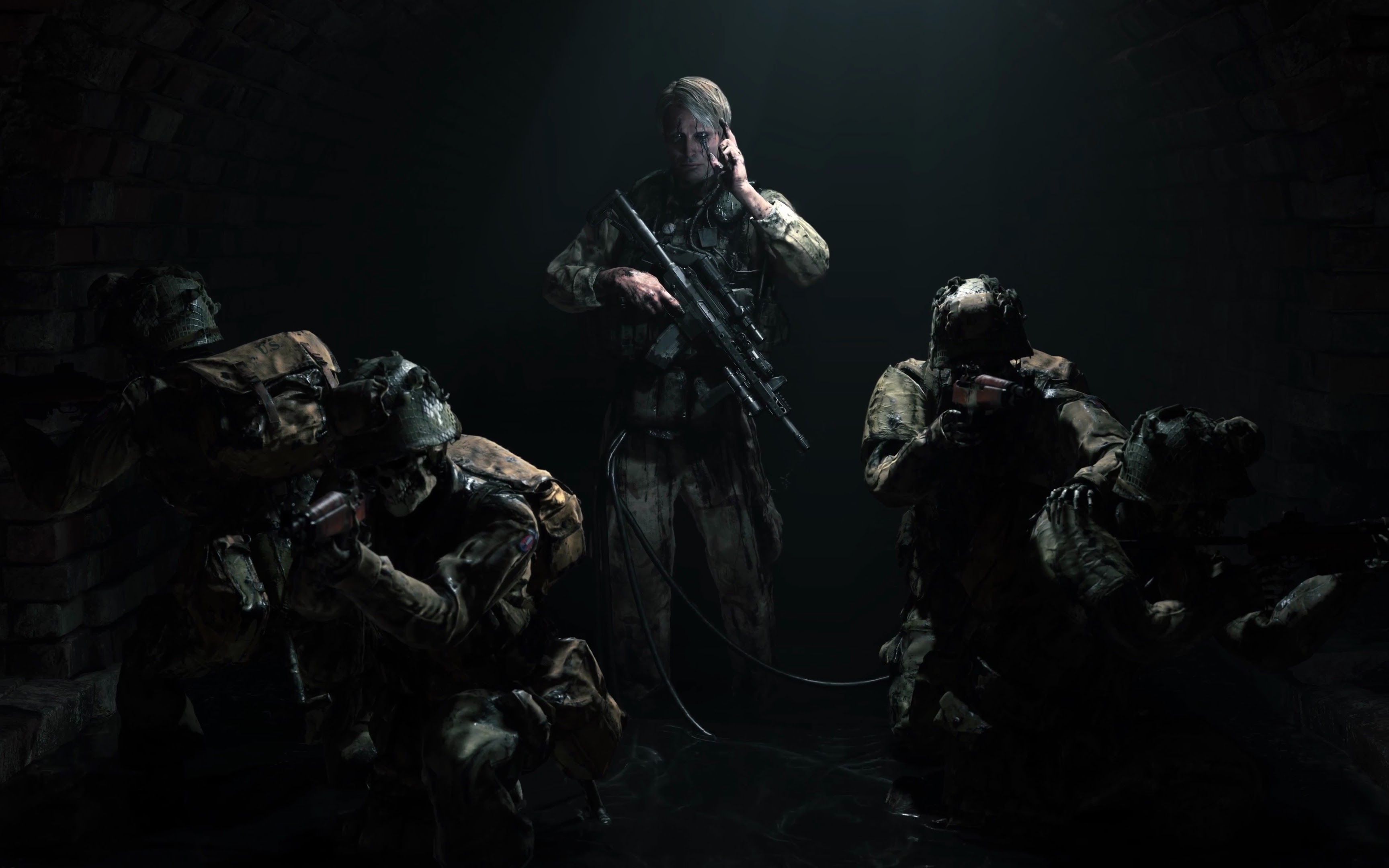 Death Stranding, Cliff, Skeleton Soldiers, Mads Mikkelsen, 4K, #31 ...