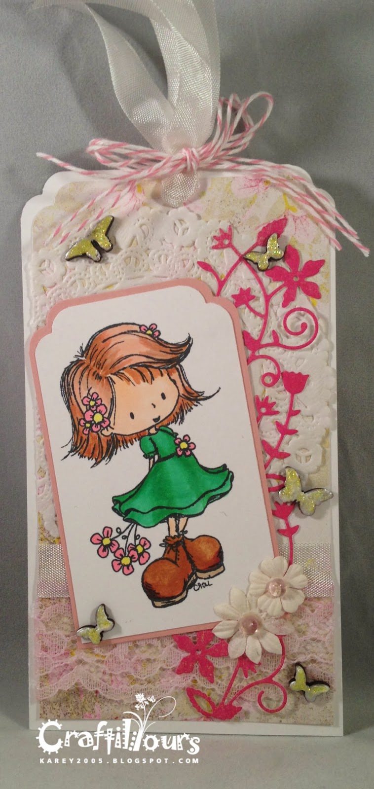 Craftily Yours: My Tiddly {Inks} Tag