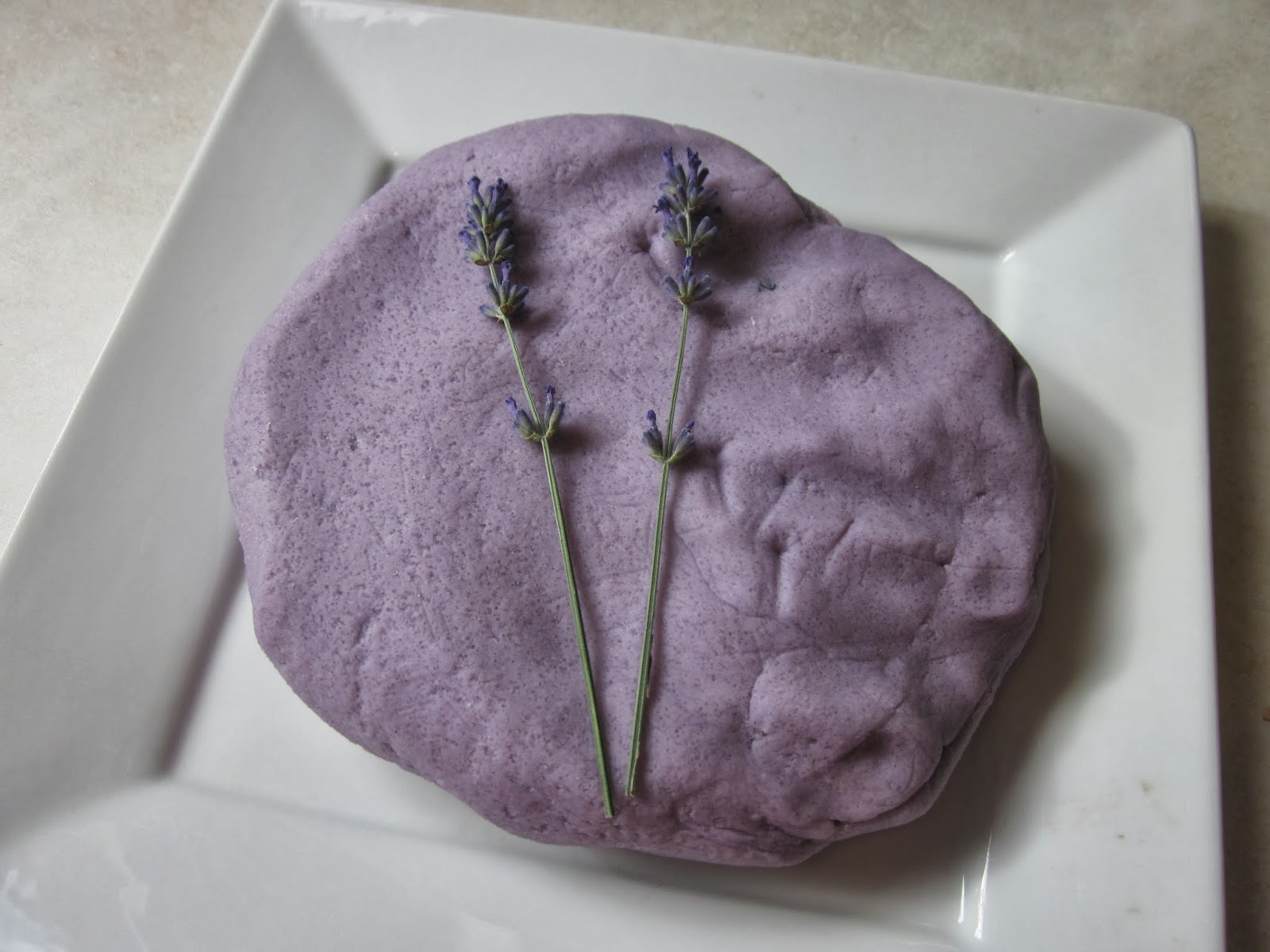 Queen B Creates: Lavender Play Dough