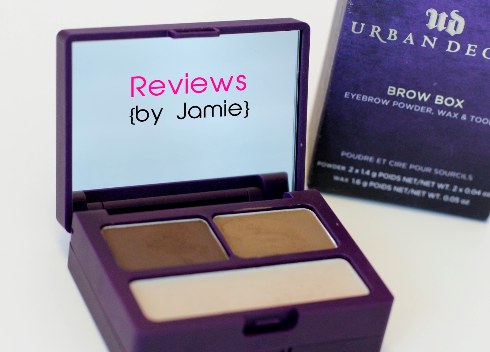 Reviews By Jamie: {Review} Urban Decay Brow Box