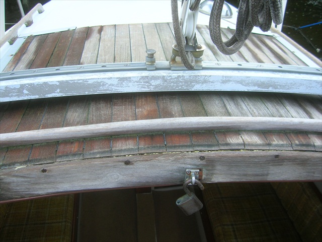 Ericson 25, Oystercatcher: Companionway Hatch, Original