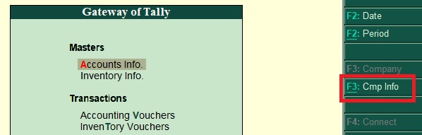 How to create a Group Company in Tally / Tally.ERP9?