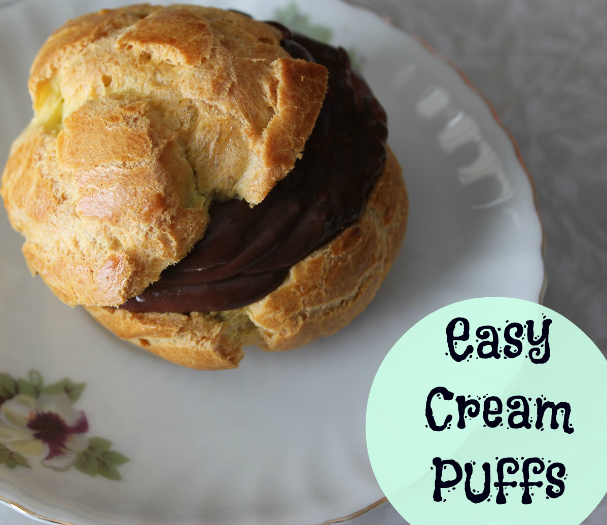 Easy Easter Dessert: Old Fashioned Cream Puff Recipe