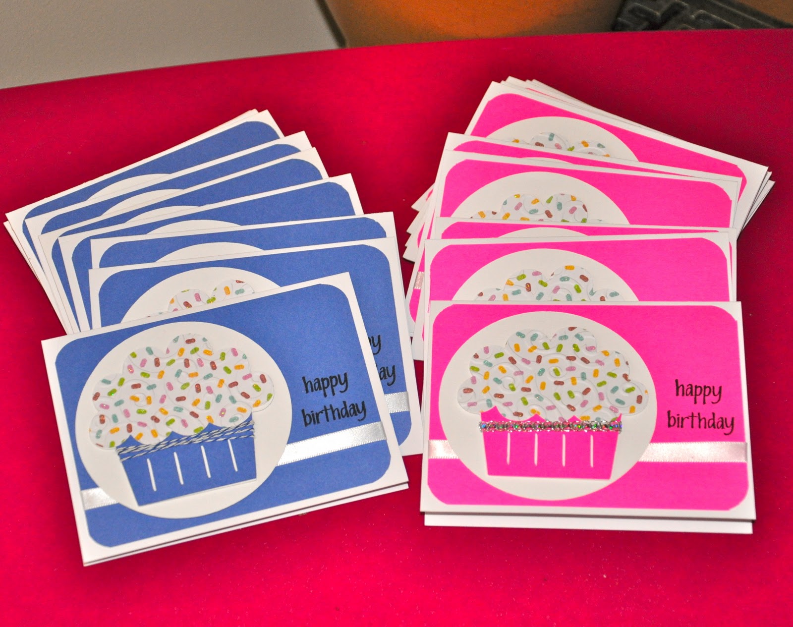 The Busy Bug: PROJECT 109 ~ "HAPPY BIRTHDAY" (Teacher's Card #4 & 5)