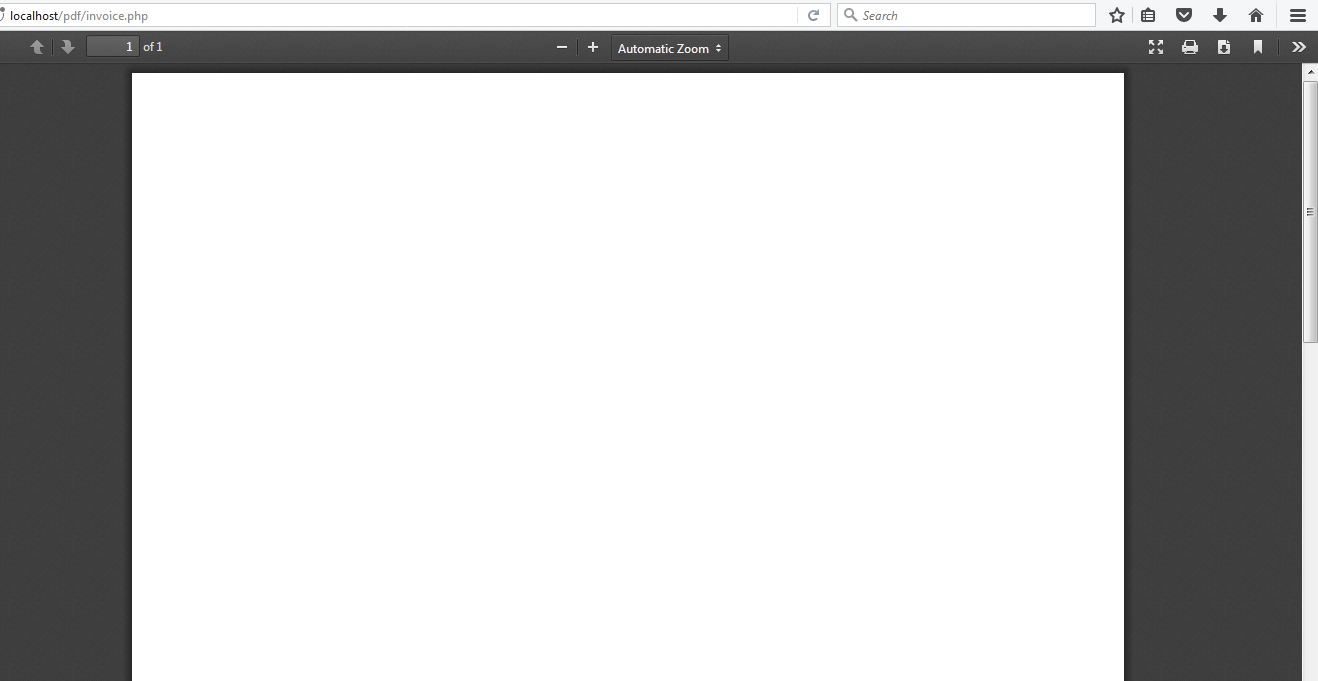 Generate Printable Invoice In Php Using Fpdf Library