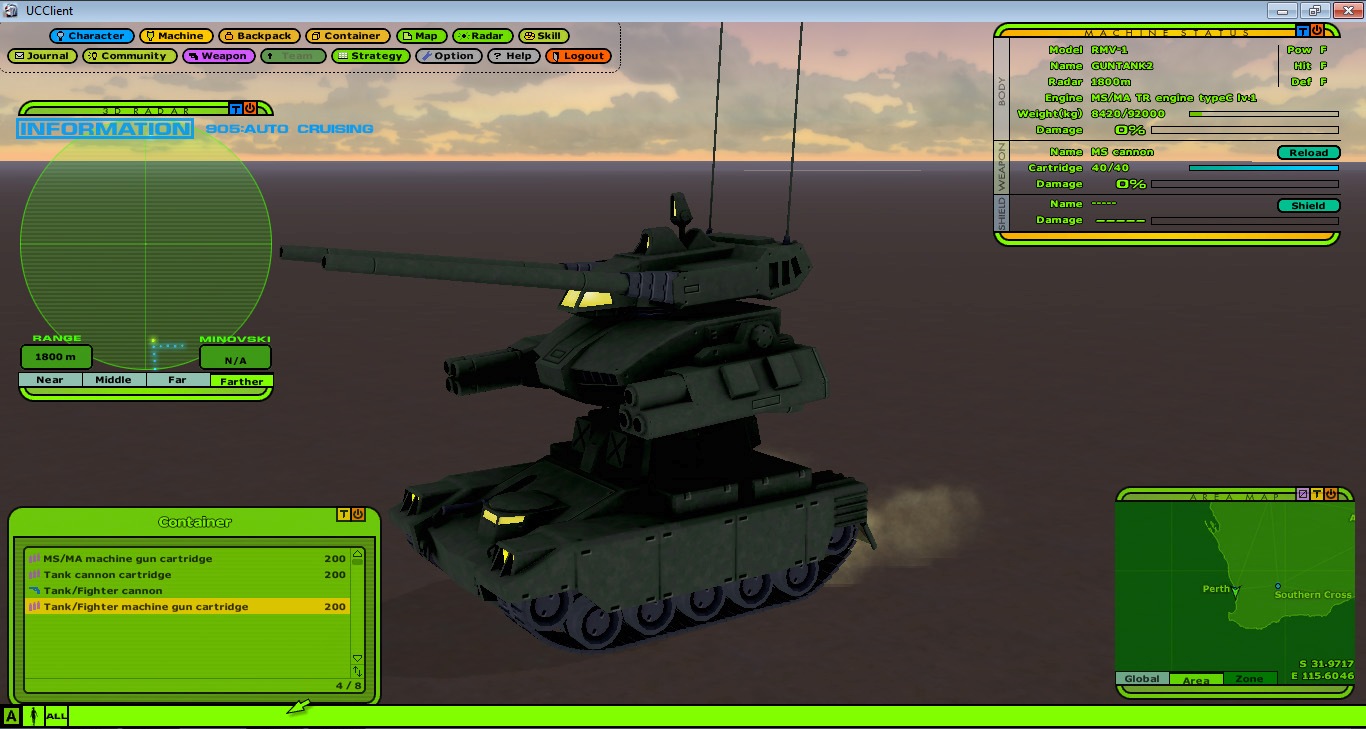 Mecha Tribe: UCGO Life as a Gundam Pilot (RMV-1 GUNTANK2)