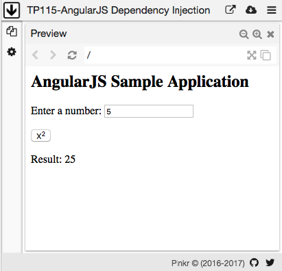 Programming Steps: TP115-AngularJS Dependency Injection