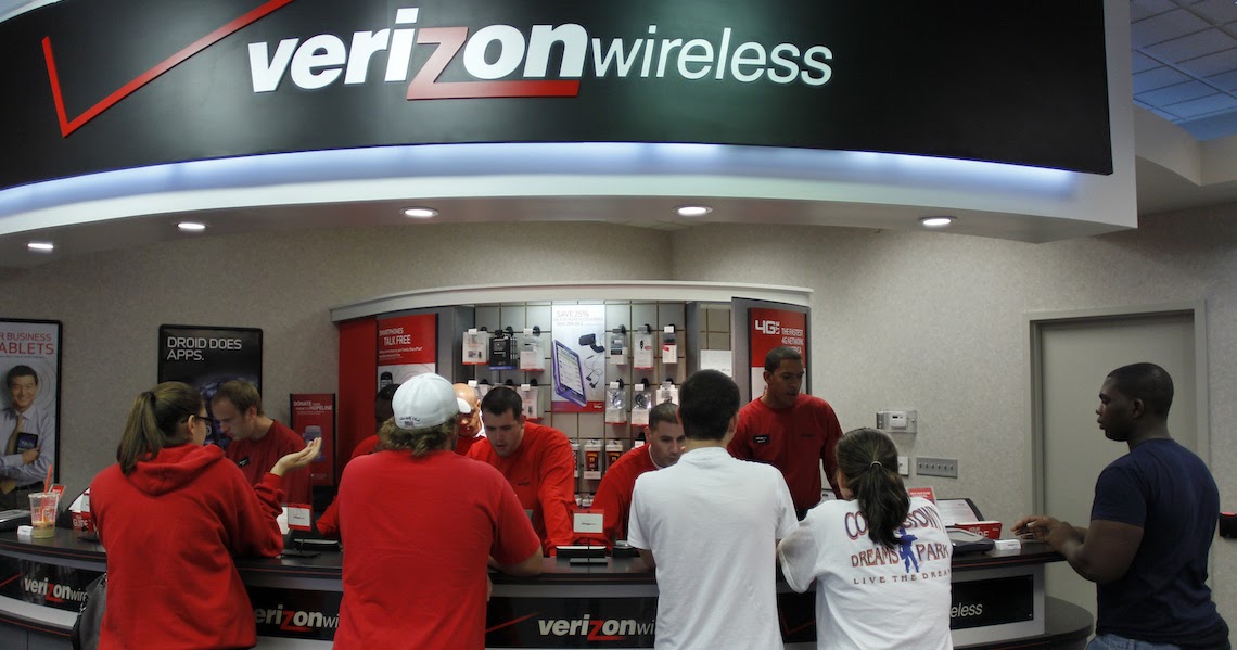 Verizon email settings