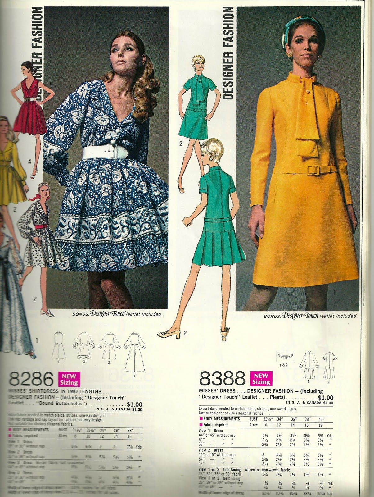 Bella Industries, Inc.: More 1960s Patterns from My Mom's Pattern Magazine