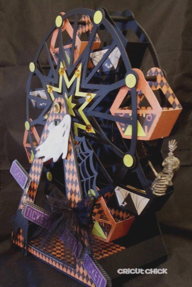 Simply Silhouette: Halloween Ferris Wheel ...