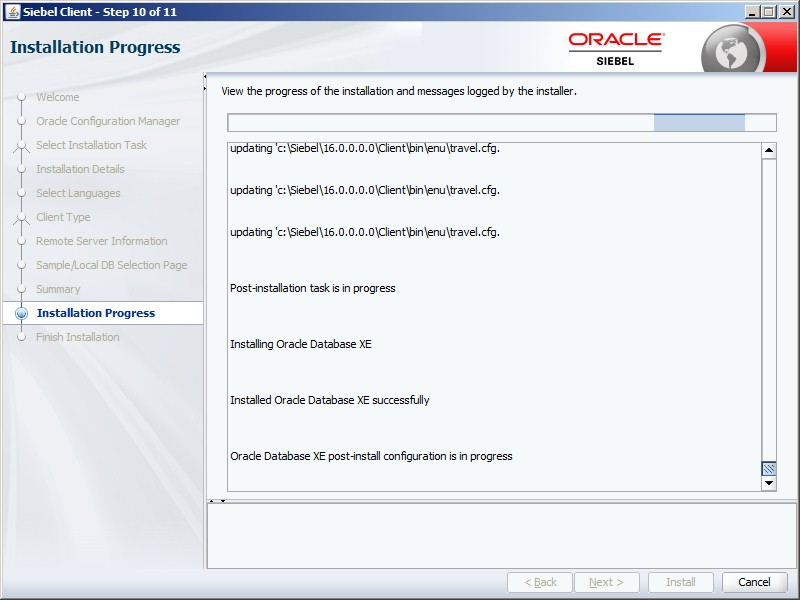Learn Siebel CRM Today | 123Siebel: Siebel IP16 - Steps to Install Tools, Web Client and Sample ...