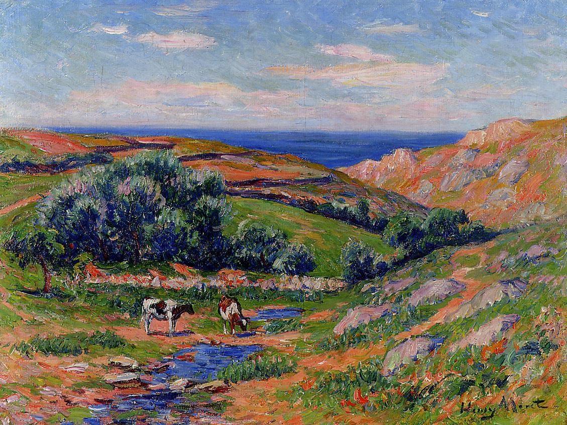 Henry Moret ~ Impressionist /Symbolist painter | Tutt'Art@ | Pittura ...