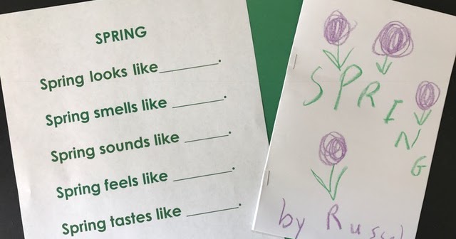 "SPRING" INTO WRITING - Dr. Jean & Friends Blog