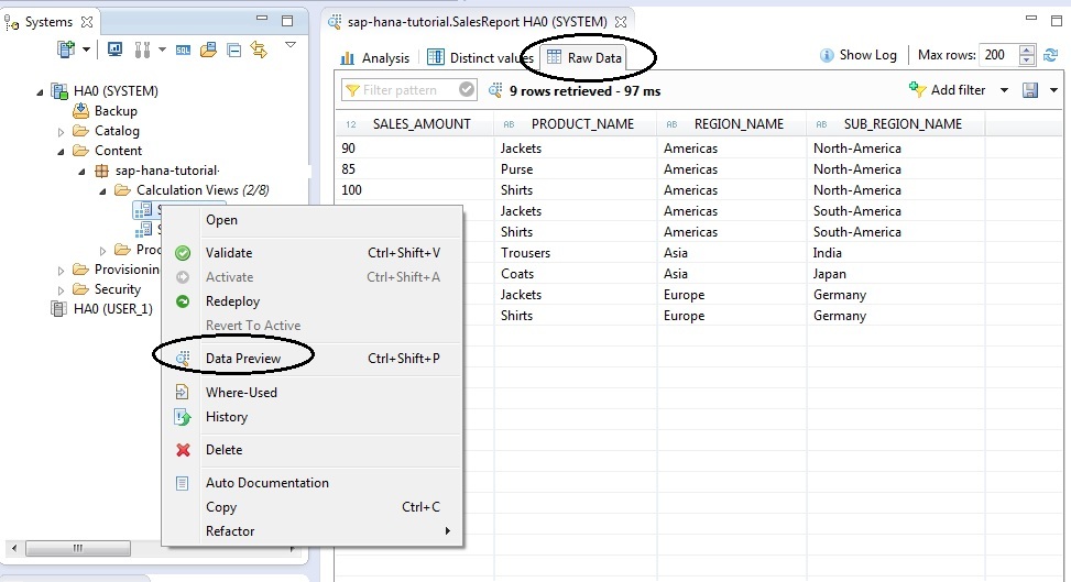 SAP HANA Tutorial, Material and Certification Guide