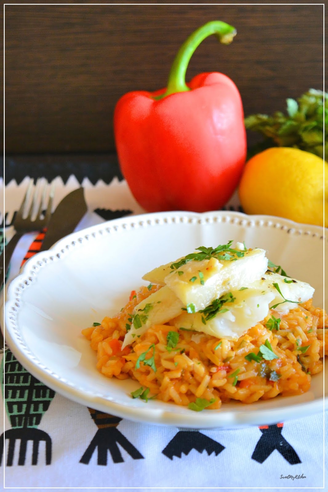 Sweet my Kitchen: Filetes de alabote com molho de alho e limão