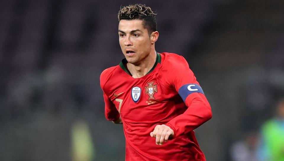 cristiano ronaldo expression in world cup 2018 photo
