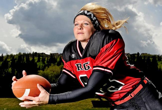 Women in Football: Rookie Receiver Pam Buccini part of promising future ...