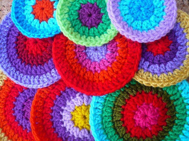 JULIANA GOMES: Circulos crochet!