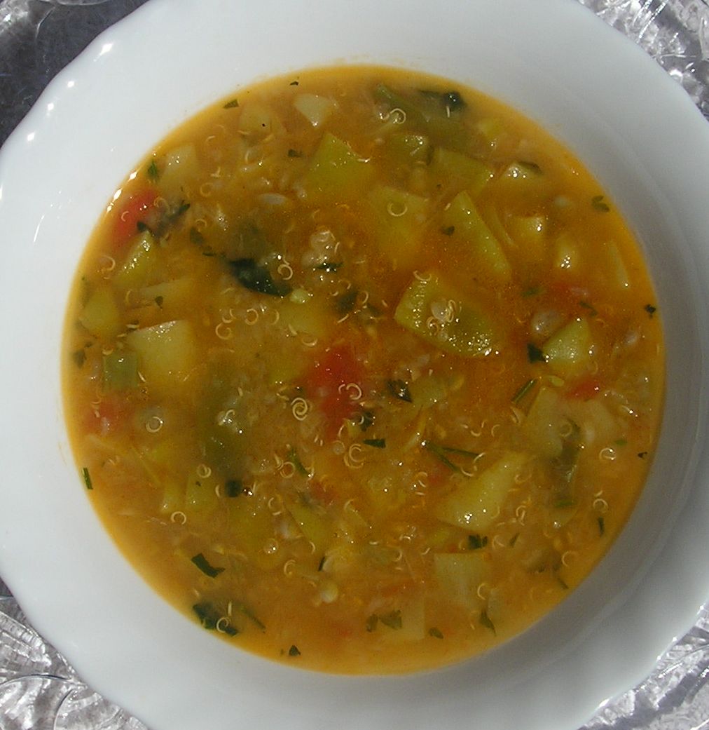 Probaj ovako!: Povrtna juha od mahuna i kvinoje (Quinoa)