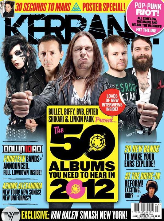 KERRANG! 'THE 50 ALBUMS YOU NEED TO HEAR IN 2012': ENTREVISTA CON MATT ...