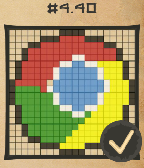 CrossMe Puzzles: Color #4.40 - Browser
