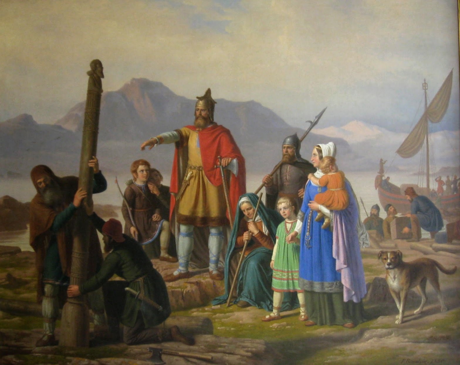 The Viking Settlement in Iceland - History and Details
