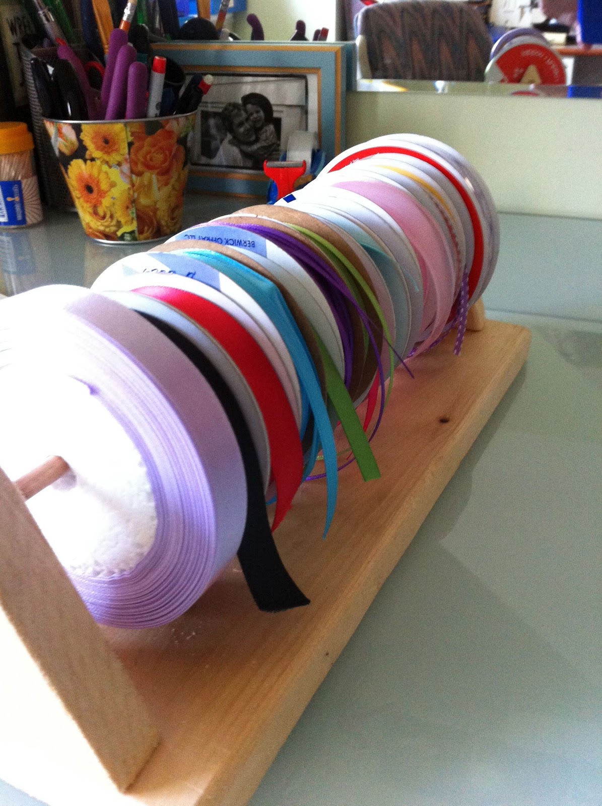 Jacaranda Designs Jewelry: A Homemade Ribbon Dispenser