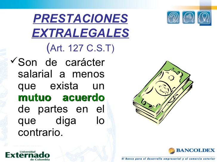 CONCEPTOS DE NOMINA: PRIMAS LEGALES Y EXTRALEGALES