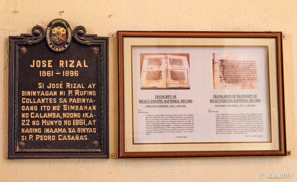 Calamba, Laguna: House of Dr. Jose Rizal and the St. John de Baptist Church