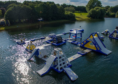 rotherham business news: News: Aqua Park opening at Rother Valley