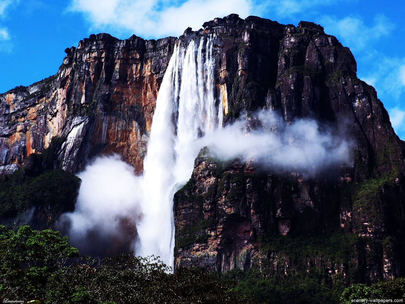 Angel Falls di Venezuela Air Terjun Tertinggi Di Dunia - Laurencius