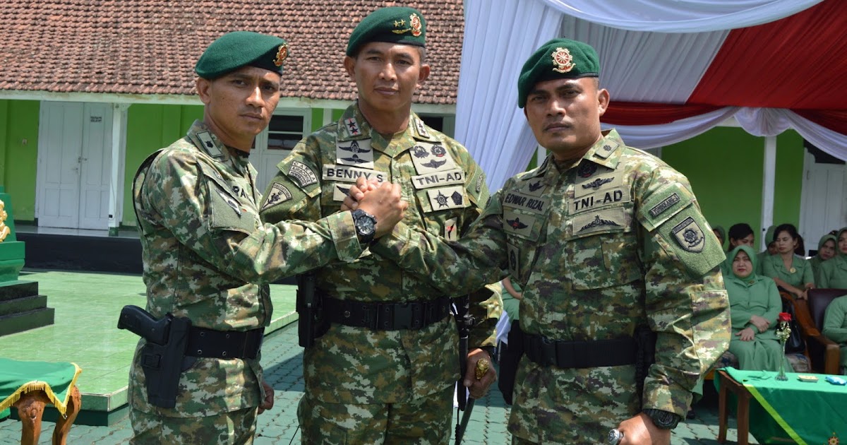 Tongkat Komando Batalyon Bekang 2/2 Kostrad Resmi di Serah Terimakan ...