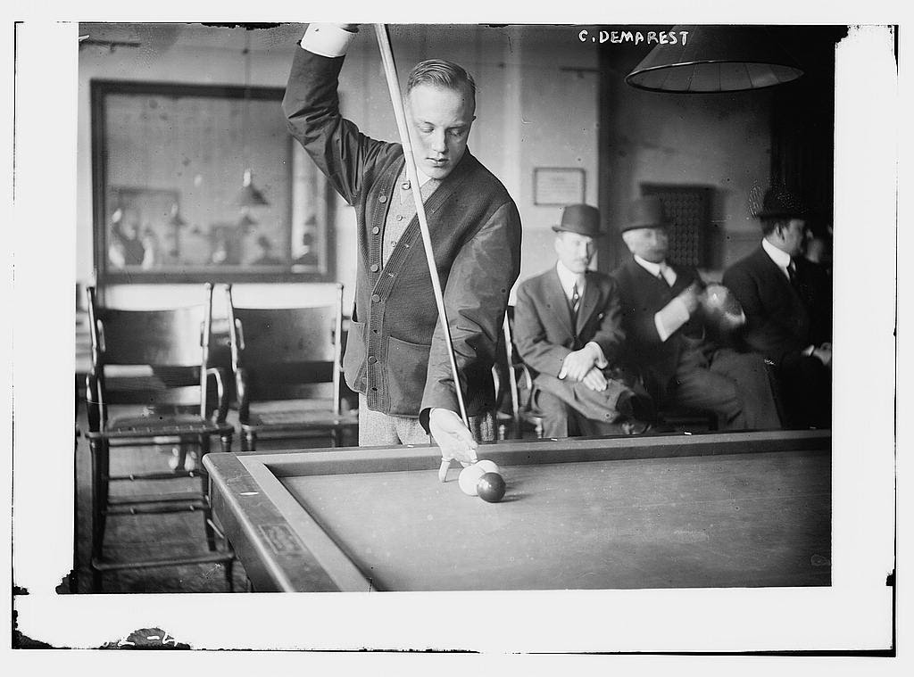 Vintage Photos of Billiards/Pool Players in the Early 1900s ~ Vintage ...