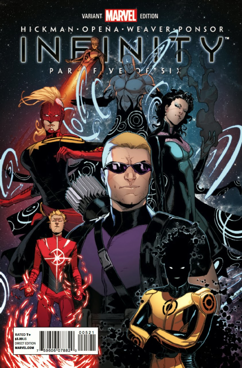 COMIC BOOK FAN AND LOVER: INFINITY # 5 (DE 6) – MARVEL COMICS